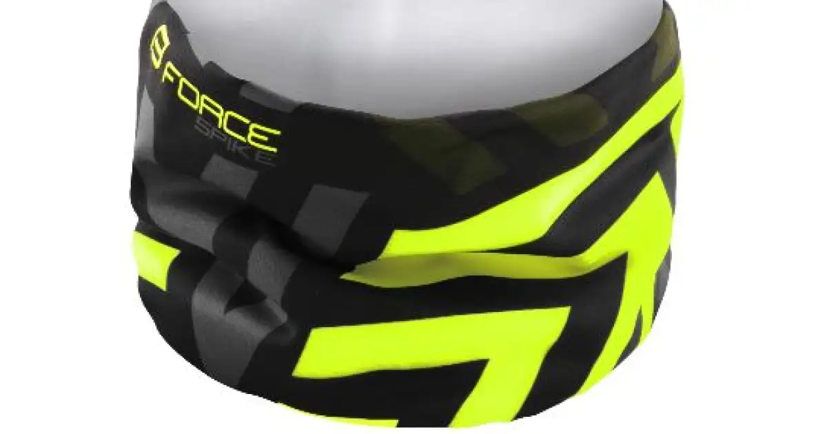 Force Spike šátek černá/fluo | Koloshop.cz