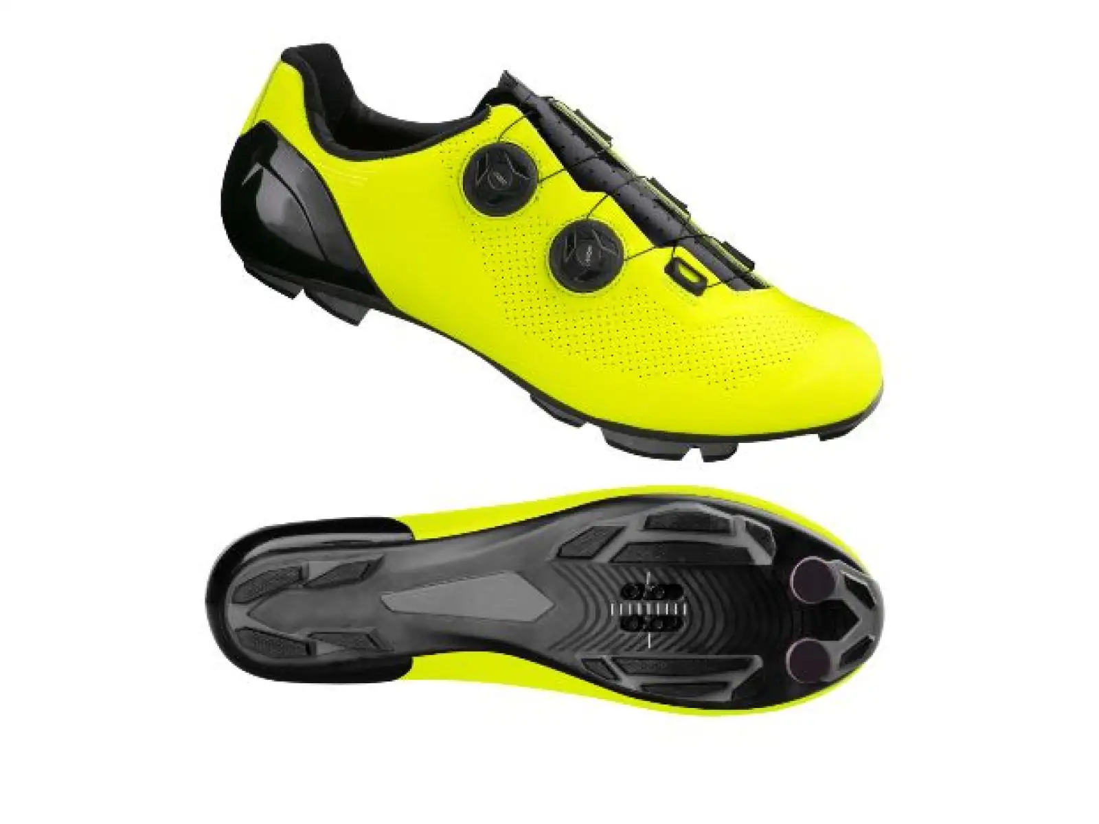 Force Warrior Carbon MTB pánské tretry Fluo | Koloshop.cz