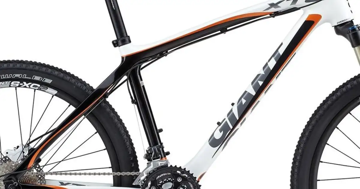 Giant XTC Composite 26" mtb rám white orange | Koloshop.cz