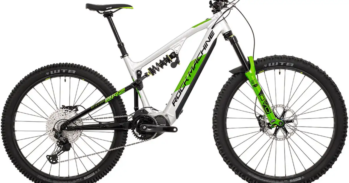 Rock Machine Blizzard INT e90-297 Gloss Silver/Black/Green ...