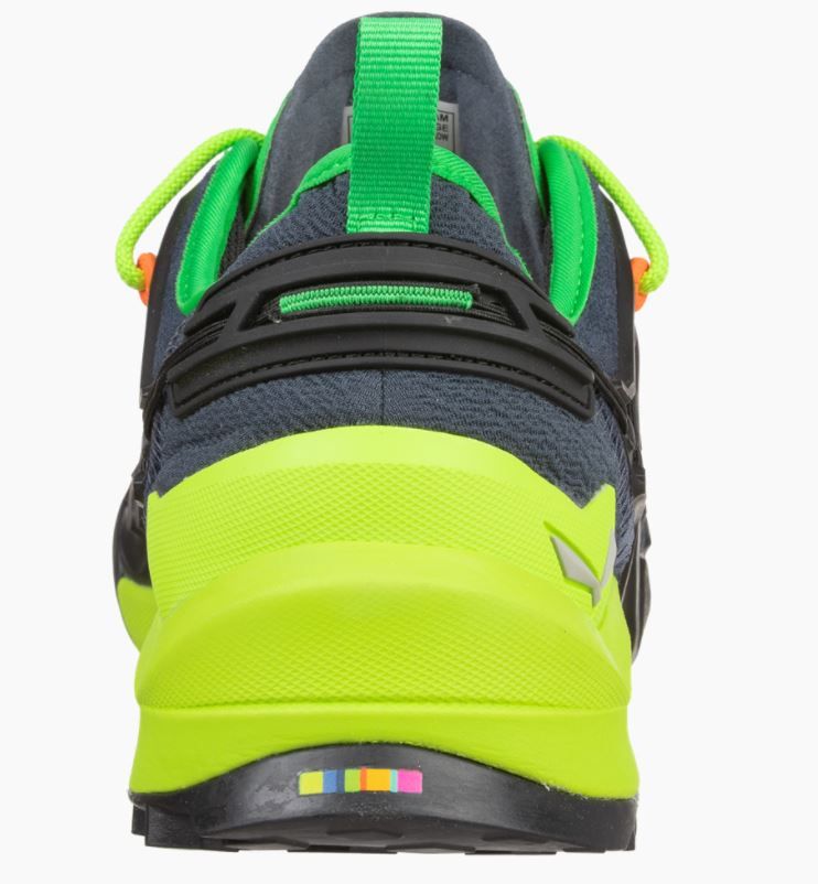 Salewa MS Wildfire Edge pánské outdoorové boty Ombre Blue Fluo Yellow ...