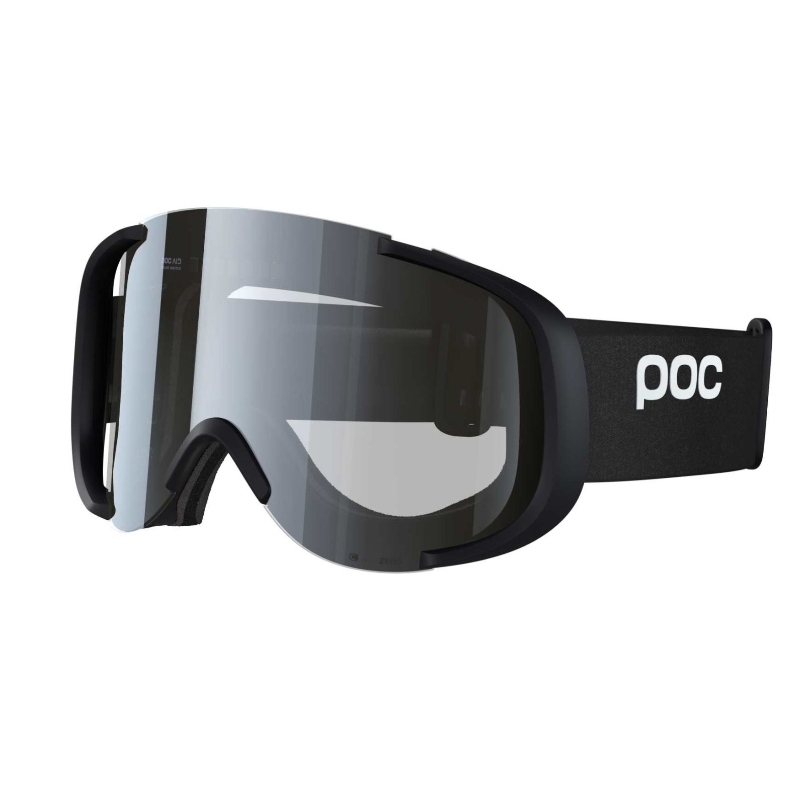 POC Cornea Solar Switch sjezdové brýle Uranium Black Clear/LCD/Silver ...